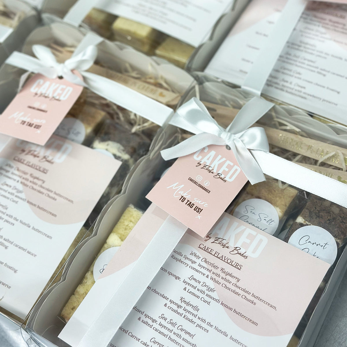 CAKE TASTING BOXES – CAKED by Elisha